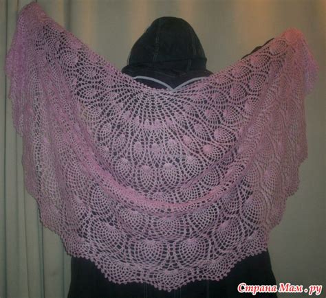 Шаль из пряжи YARNART SILK. Новая интересная ниточка. - Вязание ...