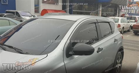 Ветровики для Ниссан Кашкай 1 поколения 07-14 Cobra Tuning | Интернет ...