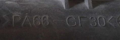 Advanced Radiators: What does PA66 GF30 mean?