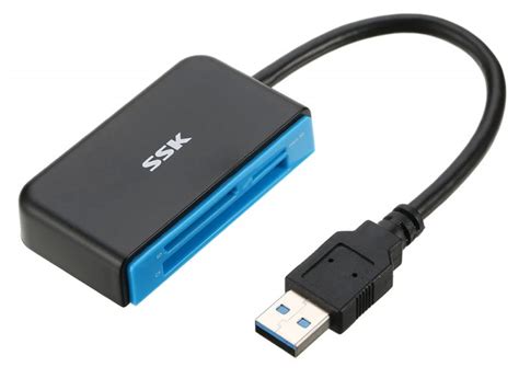 Скоростной USB 3.0 картридер SSK SCRM330