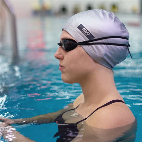 Комбинированная шапочка для плавания SwimRoom "PU Swim Cap", Взрослая ...