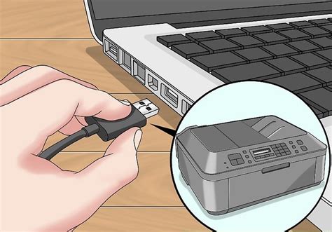 Как подключить принтер к ноутбуку через usb кабель без диска