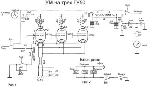 Усилитель мощности на 3х лампах ГУ-50