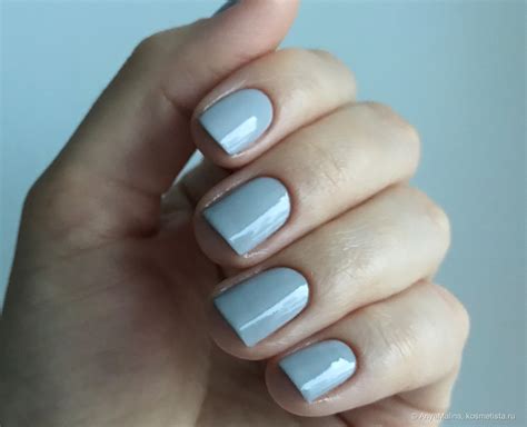 Осенний минимализм на ногтях: серый лак Nailor nail polish #802 ...
