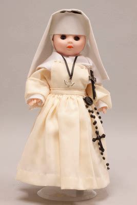 "Doll wearing habit worn by Daughters of the Holy Spirit" | Off white ...