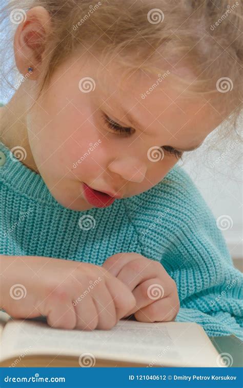 Elementary School Student with a Book Stock Photo - Image of preschool ...