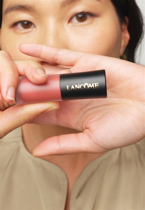 LANCÔME L'ABSOLU ROUGE DRAMA INK - Lippenstift - french tea/pink ...