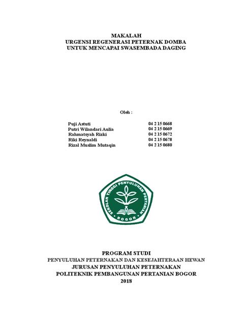 Makalah Project Plan | PDF