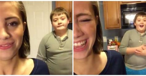 Sister Films Younger Brother's Shocked Reaction To Her Letting One Rip