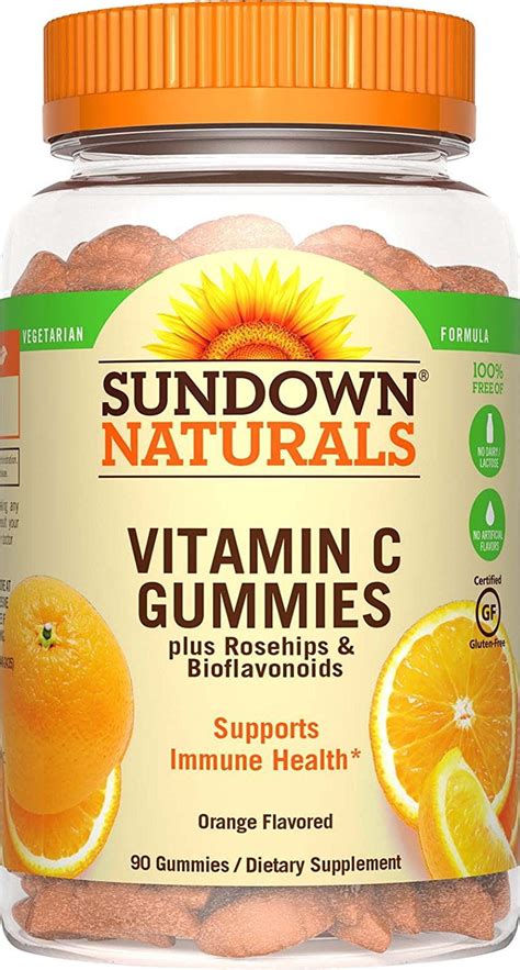 Sundown Naturals Vitamin C, 90 Gummies - Walmart.com
