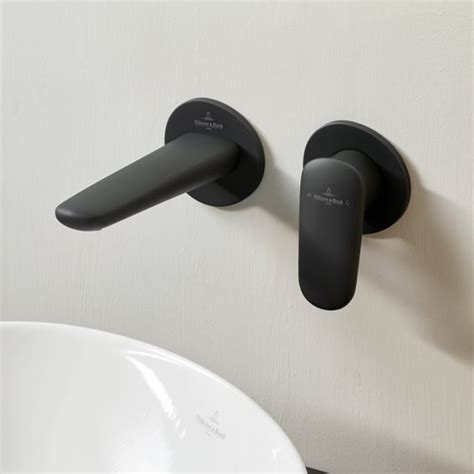 Villeroy & Boch Antao Wand-Waschtischarmatur, inklusive Grundkörper ...