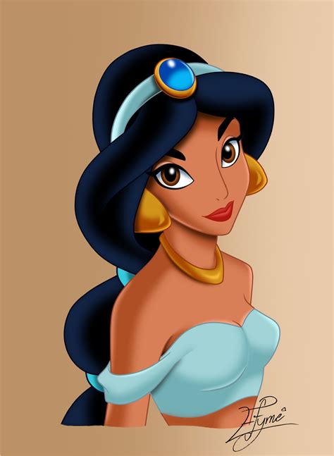 Walt Disney - Jasmine by Efyme on DeviantArt