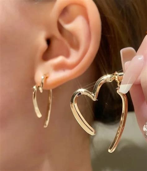 Сережки рухливе сердце — ціна 350 грн у каталозі Сережки Купити ...