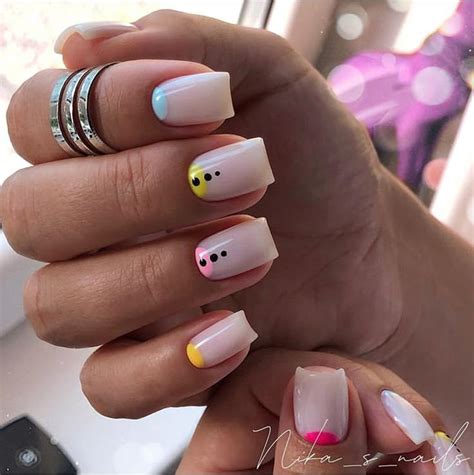 Маникюр лунки | Kylie nails, Simple nails, Nails