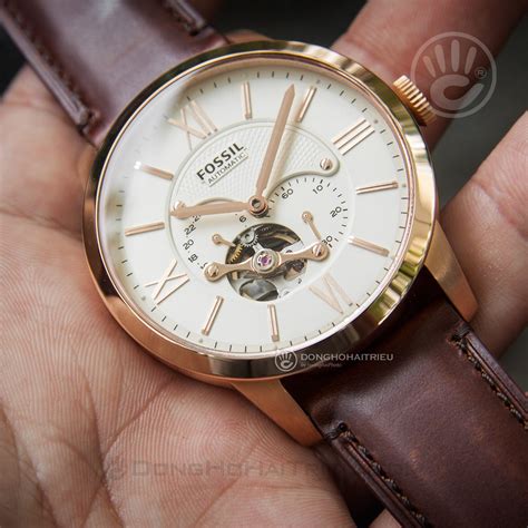 Đồng hồ Fossil ME3105 - Nam - Automatic (Tự Động) - Dây Da