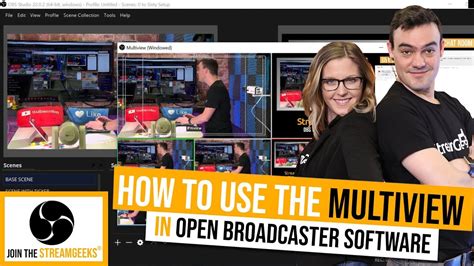 How to use the OBS Multiview - YouTube