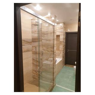 Раздвижная перегородка в душевую - Bathroom - Moscow - by Каракан ...
