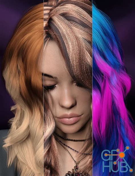 Twizted Complete Hair Shaders 2 | Daz Studio, Poser