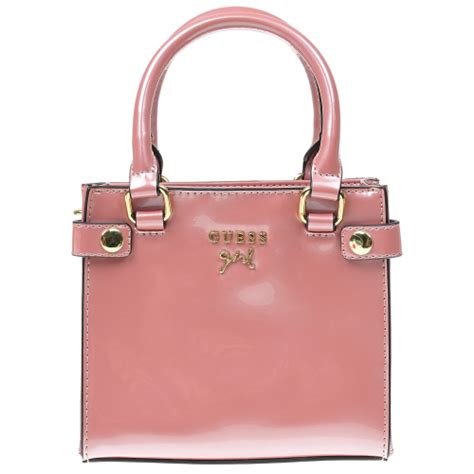 Guess Розовая сумка с золотыми буквами " girl", 15x15x5 см Артикул ...