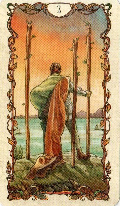 3 Жезлов Таро Альфонса Мухи MUCHA TAROT | Tarot mucha, Wands tarot ...
