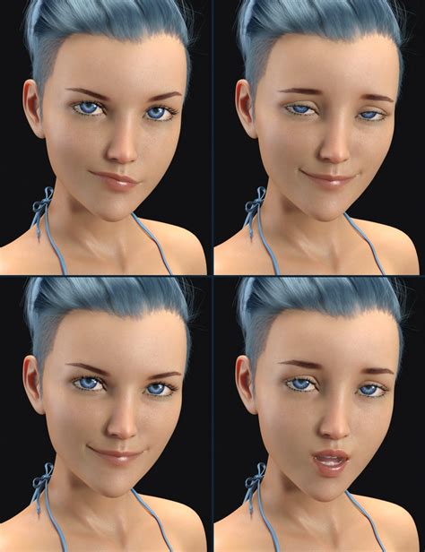 Capsces Poses and Expressions for Aiko 8 and Genesis 8 Female | Daz 3D