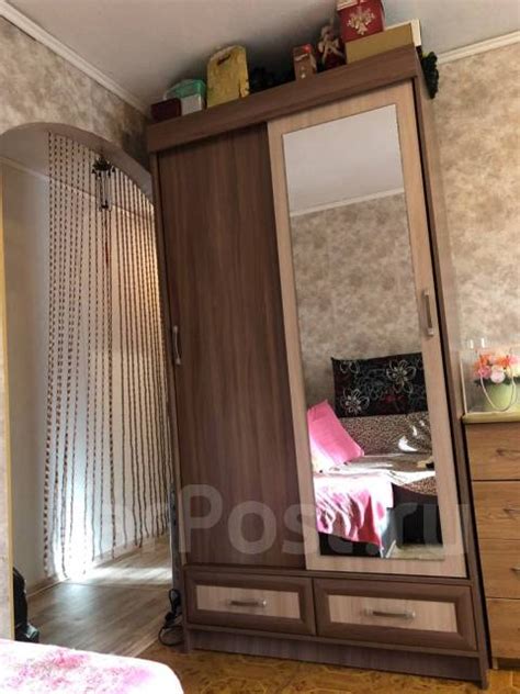 Продам шкаф-купе, дсп, количество дверей: 2, с зеркалом, коричневый ...
