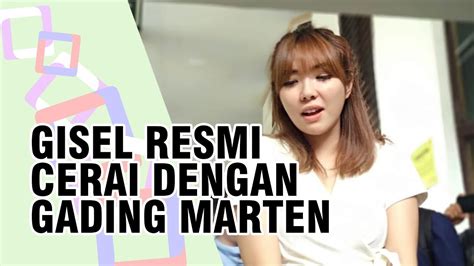 Gisella Anastasia Resmi Bercerai dengan Gading Marten, Cerai Secara ...