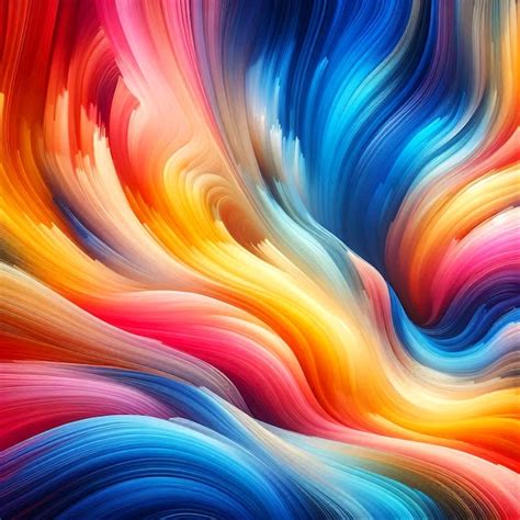 Vibrant abstract patterns creating a visual masterpiece | Premium AI-generated image