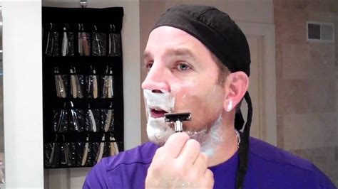 Feather "Popular" Safety Razor Shave and Review - YouTube