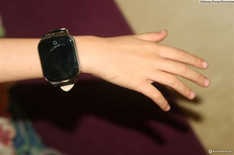 Умные часы Smart Watch Baby с GPS T100 (A19) Black - «Чтобы быть ...