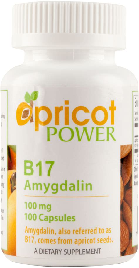 B17 100mg Amygdalin 100 Tablets | Apricot Kernels | PipingRock Health ...