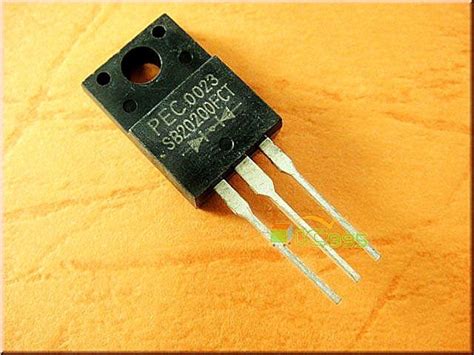 PEC/TAIWAN SB20200FCT TO-220 20A HIGH VOLTAGE DUAL USA ship | eBay