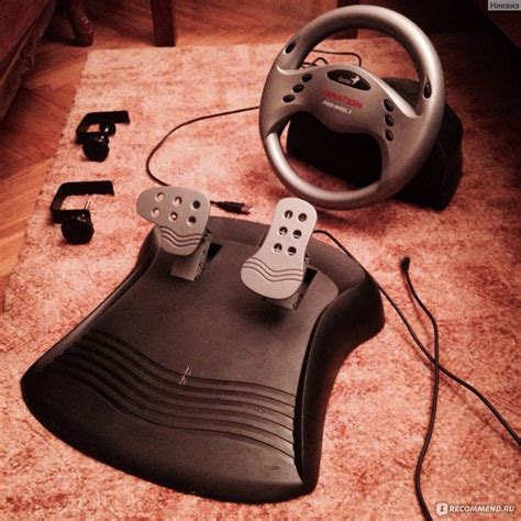 Руль с педалями Genius KYE Systems + Speed Wheel 3 Vibration - «Игровой ...