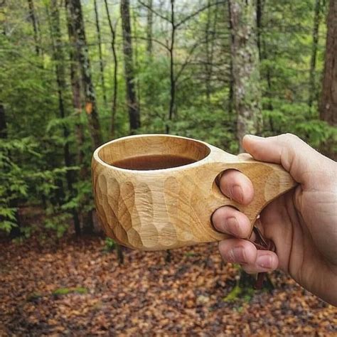 Original Kuksa | 8oz - Überleben | Kuksa cup, Coffee crafts, Carved spoons