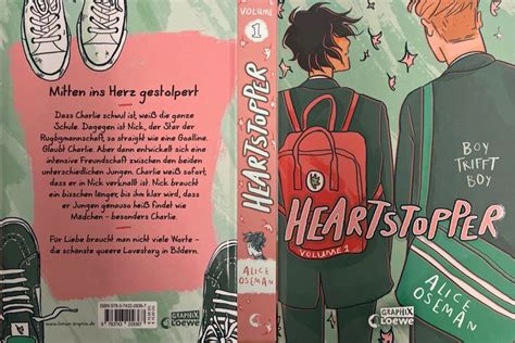 Heartstopper 1 - Mini Buch Vorlage | Verknallt sein, Bücher, Mini