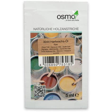 Osmo Polyx Hard-Wax Oil 3044 Raw 5ml Sample Sachet 4006850753185 | eBay