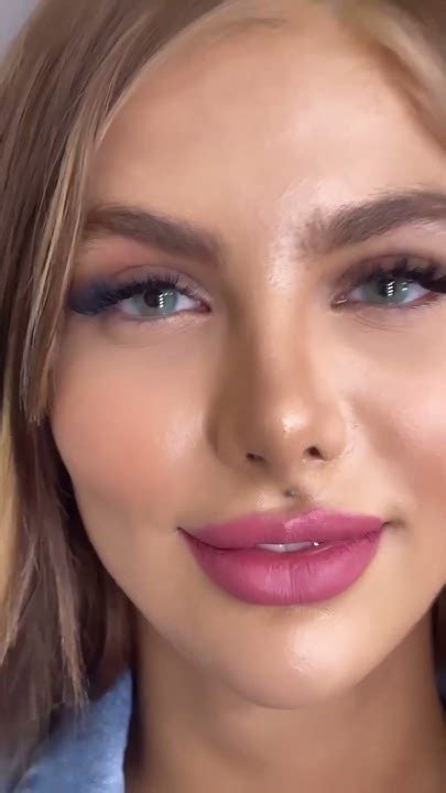Немецкие голубые линзы с капелькой зеленого #макияж #цветныелинзы # ...