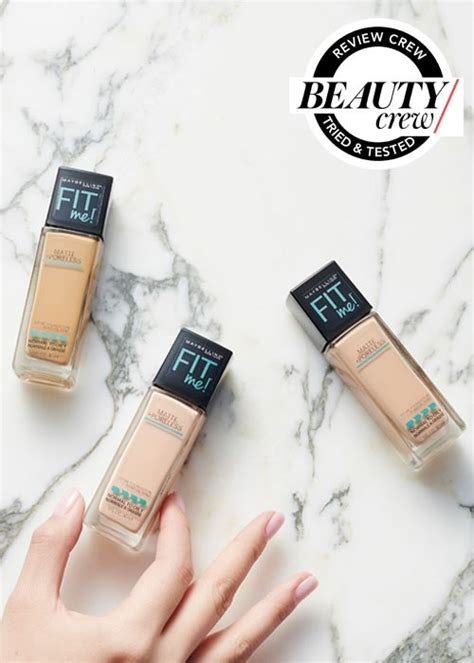 Maybelline New York Fit Me Matte + Poreless Foundation Reviews | BEAUTY ...