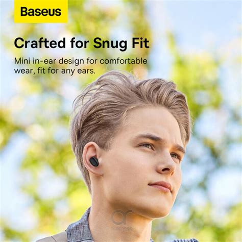 Arqoob - Baseus Bowie EZ10 True Wireless Earphones Black