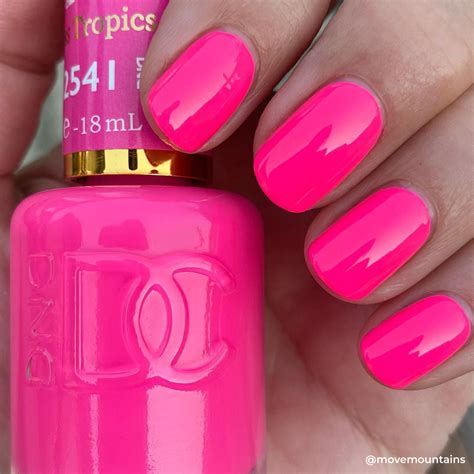 DND - DC Duo - Topless Tropics - #2541 - Pink Gel & Lacquer Polish ...