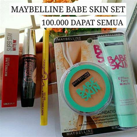 Jual MAYBELLINE BABE SKIN SET | Shopee Indonesia