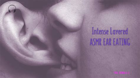 Layered [ASMR] ★ Ear Eating 💋 ★ Intense [Mouth Sounds] [Binaural][no ...