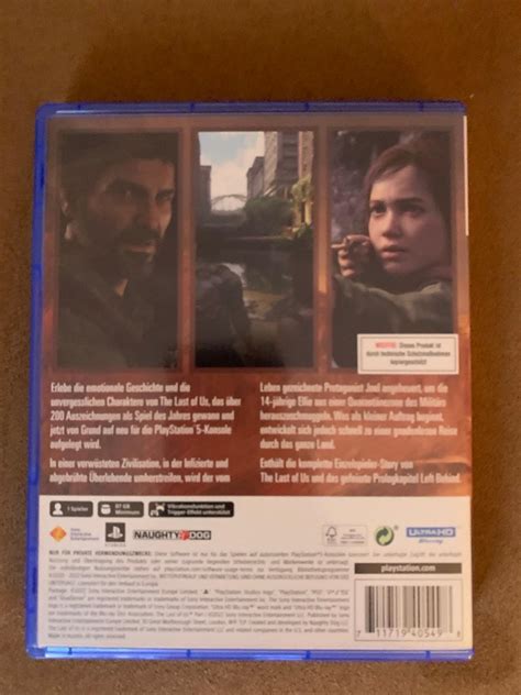 The Last of Us Part 1 Playstation 5 in 31303 Burgdorf für 35,00 € zum ...