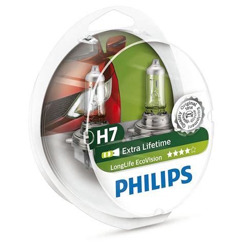 Philips H7 12972 Extra Lifetime Vision Halogen Lampen | hk-onlinehandel.de