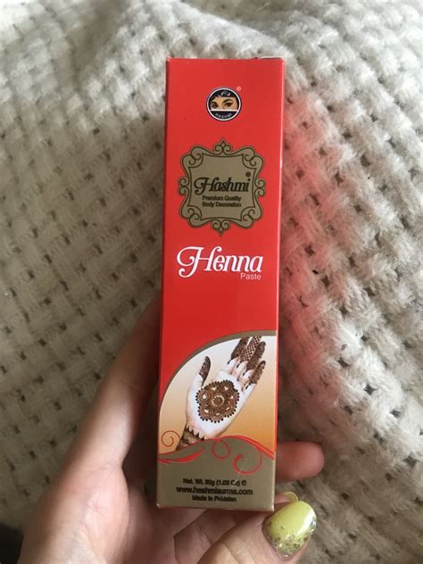 Хна для мехенди Hashimi Henna | отзывы