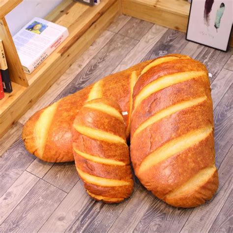 Креативное моделирование 3D Хлеб Подушка Мягкая поясная Подушка ...