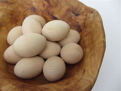 Wooden Eggs- One DOZEN- Natural farmers market.via Etsy. | Wooden eggs ...