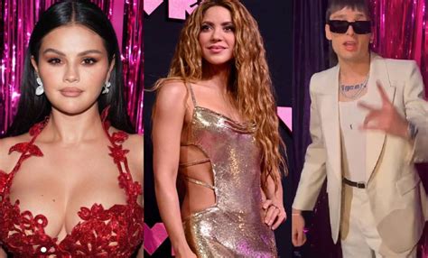 Selena Gomez, Shakira, Peso Pluma y Taylor Swift, algunas de las celebridades que desfilaron por ...