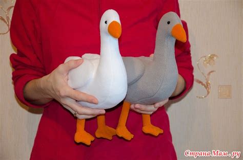 . Два веселых гуся - Игрушки своими руками - Страна Мам