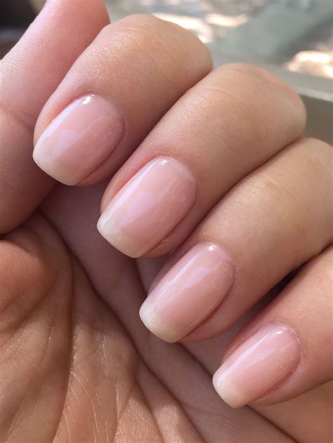 A guide to nude shellac colours because we all love a neutral mani ...